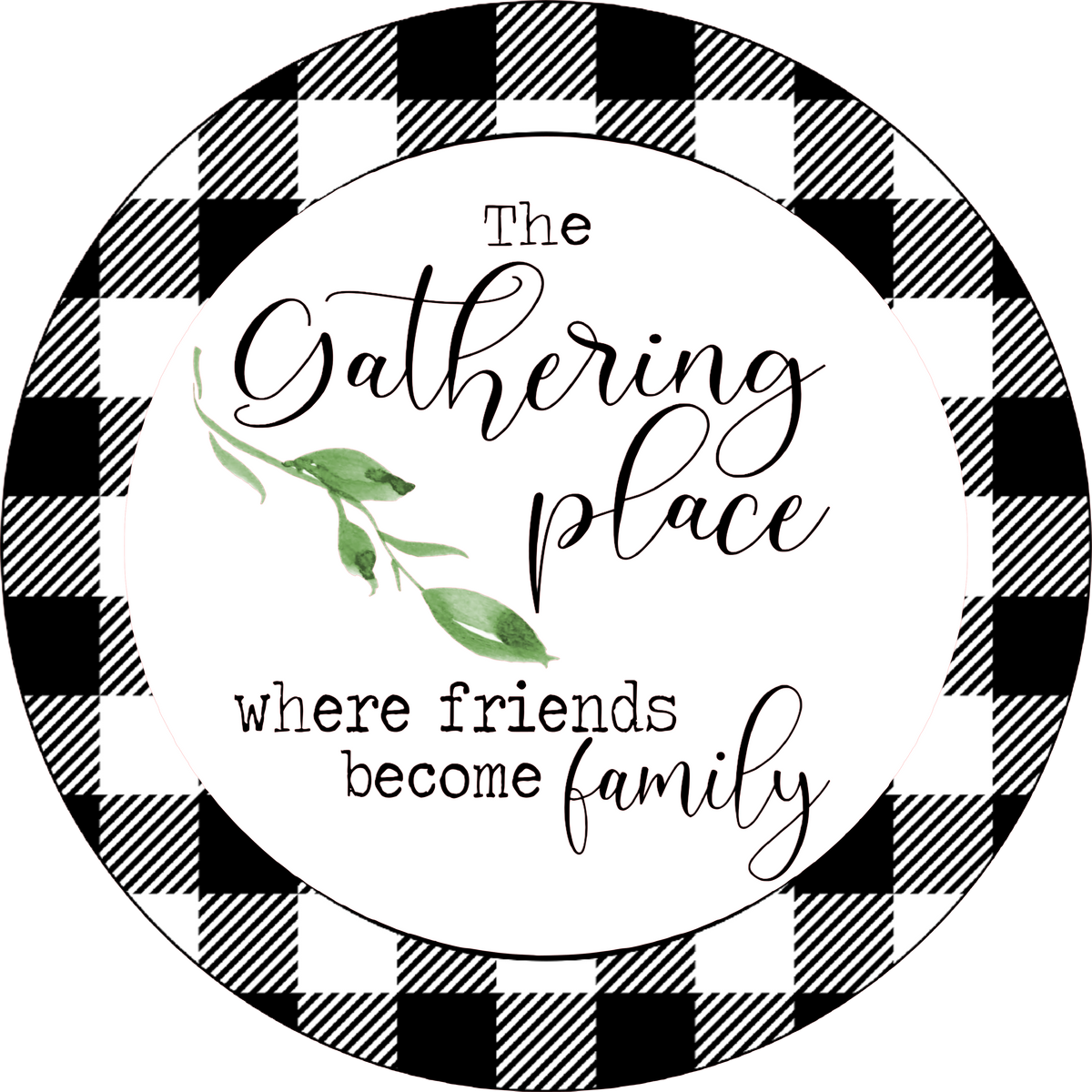 The Gathering Place, Wreath Center, Wreath Attachment – Dor Designs