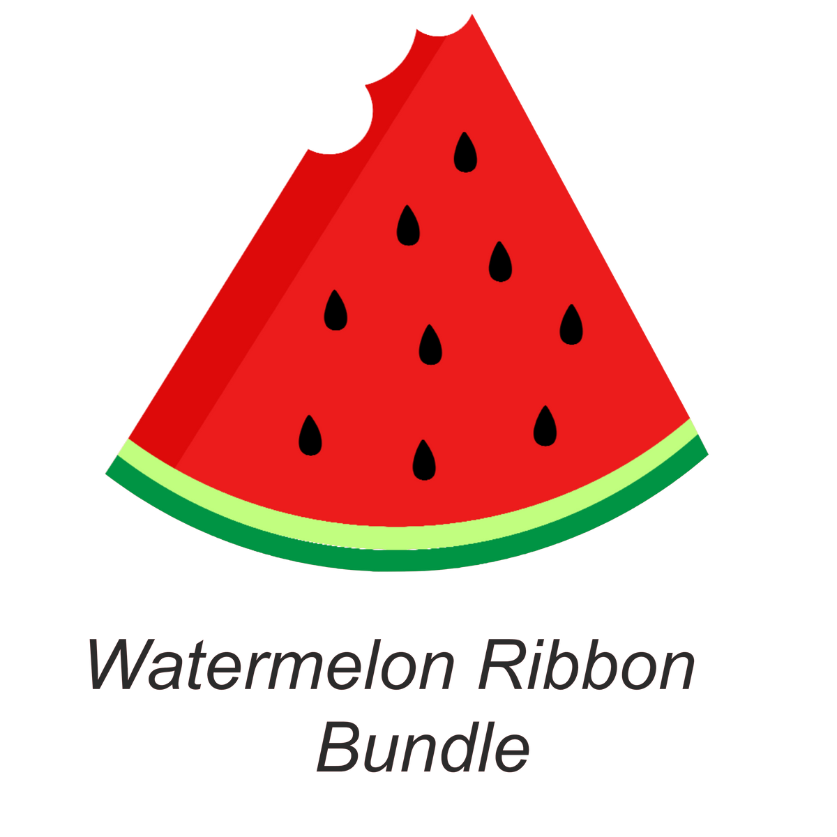 Watermelon Ribbon Bundle – Dor Designs